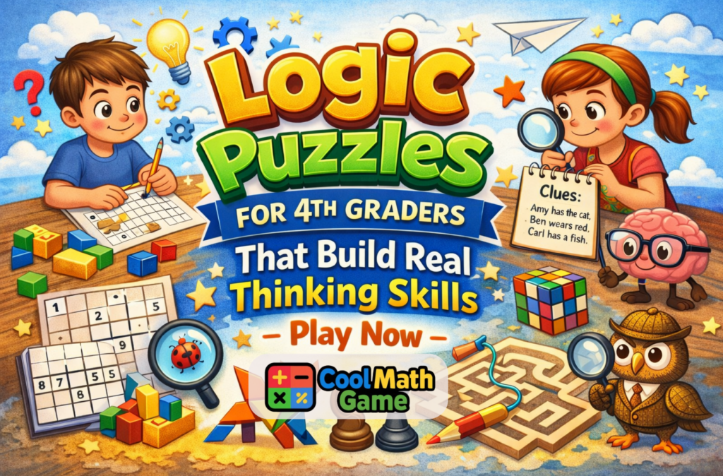 Logic Puzzles for 4th Graders That Build Real Thinking Skills – Play ...