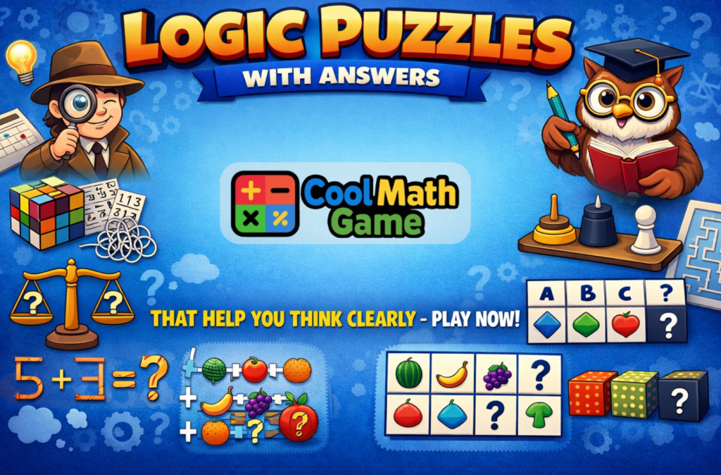 Logic Puzzles with Answers That Help You Think Clearly – Play Now ...