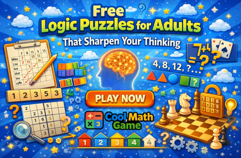 Free Logic Puzzles for Adults That Sharpen Your Thinking – Play Now ...