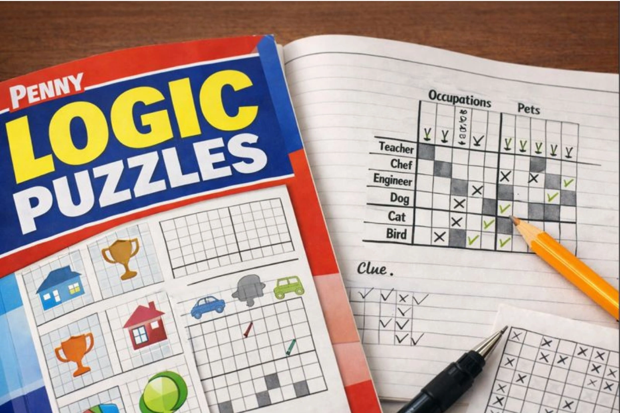 Penny Dell Logic Puzzles for Clear, Structured Thinking - Cool Math ...